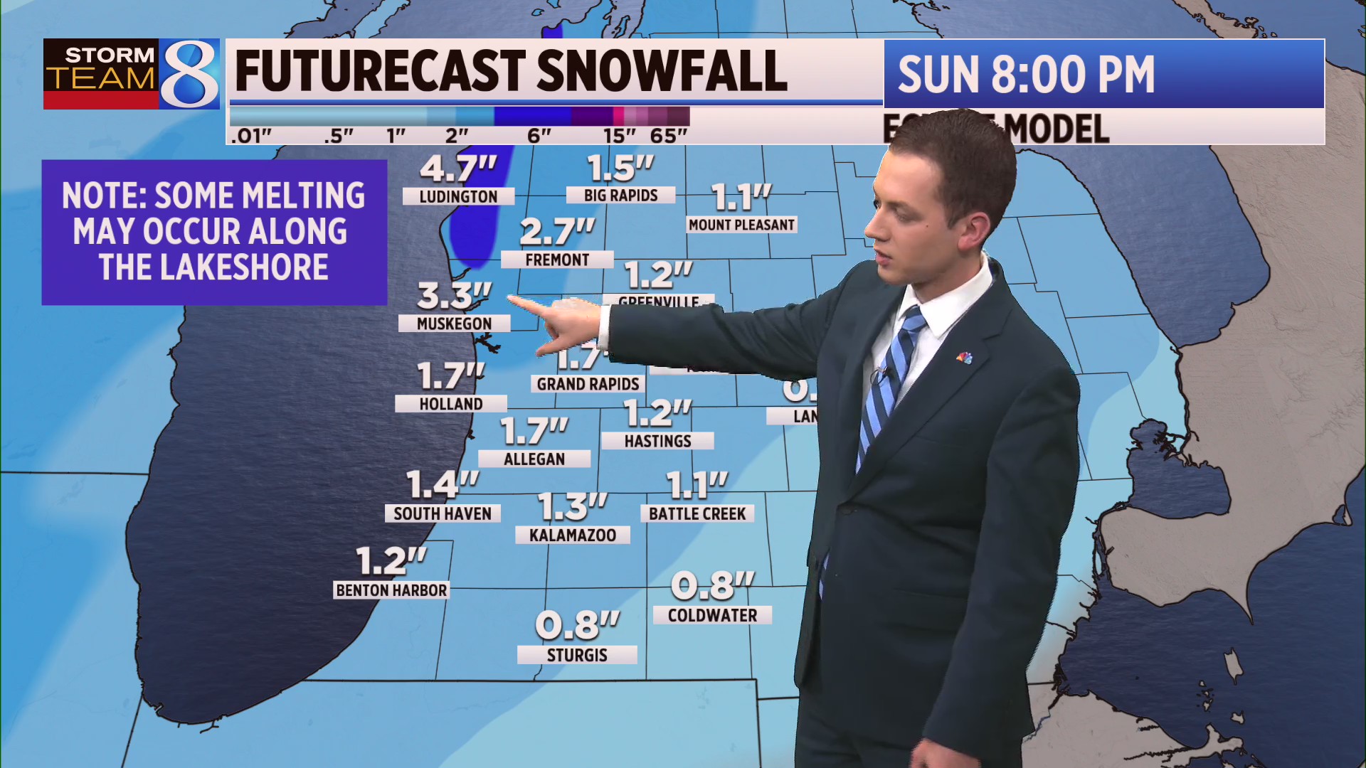 Storm Team 8 Forecast, 10 p.m., 112523 – WOODTV.com