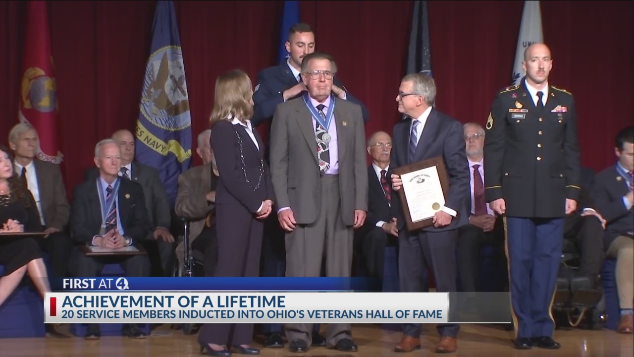 Twenty honored at Ohio Veterans Hall of Fame – NBC4 WCMH-TV