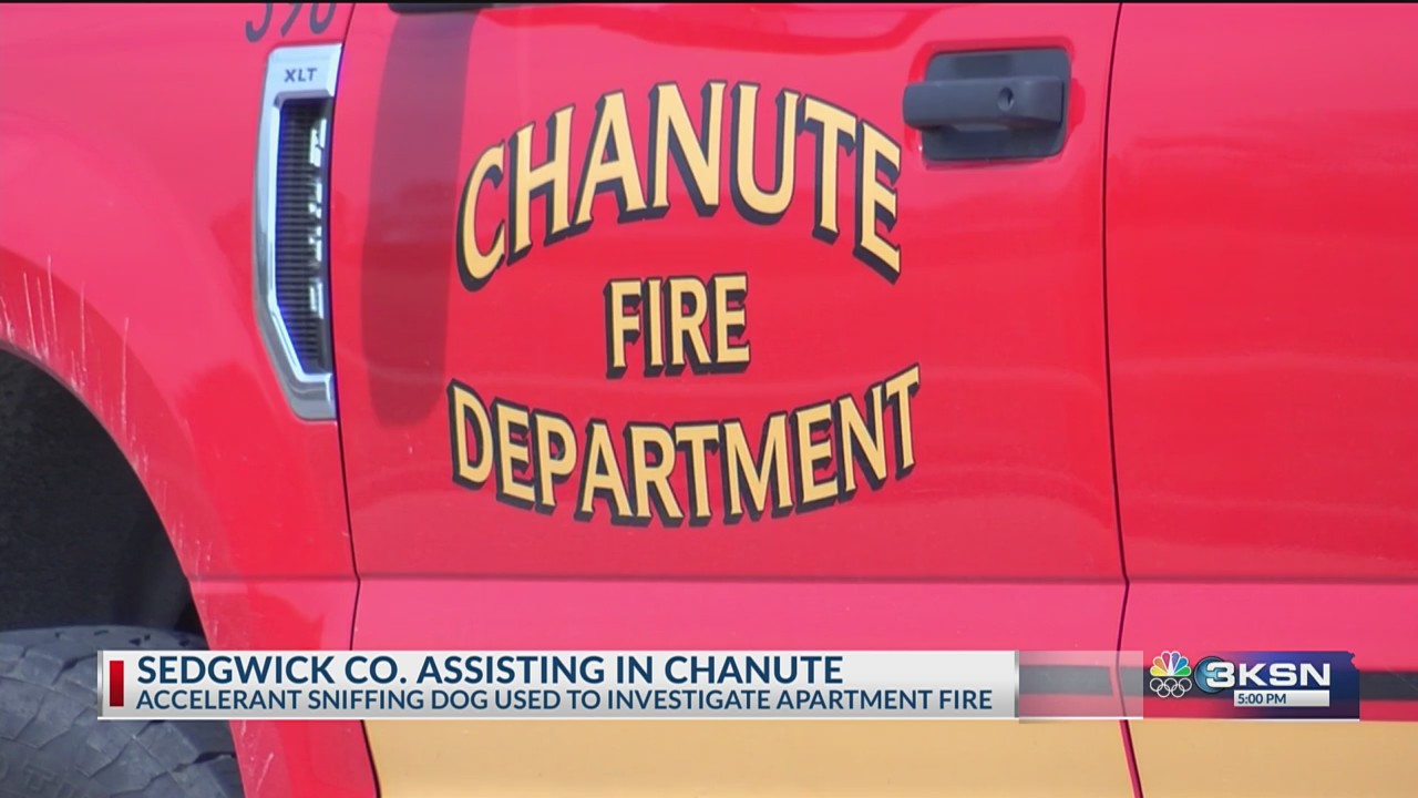 Sedgwick County’s first accelerant-sniffing dog helping in deadly ...