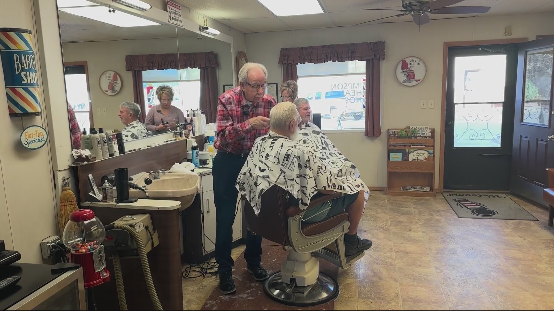 Veteran barber has no plans to retire after nearly 60 years serving ...
