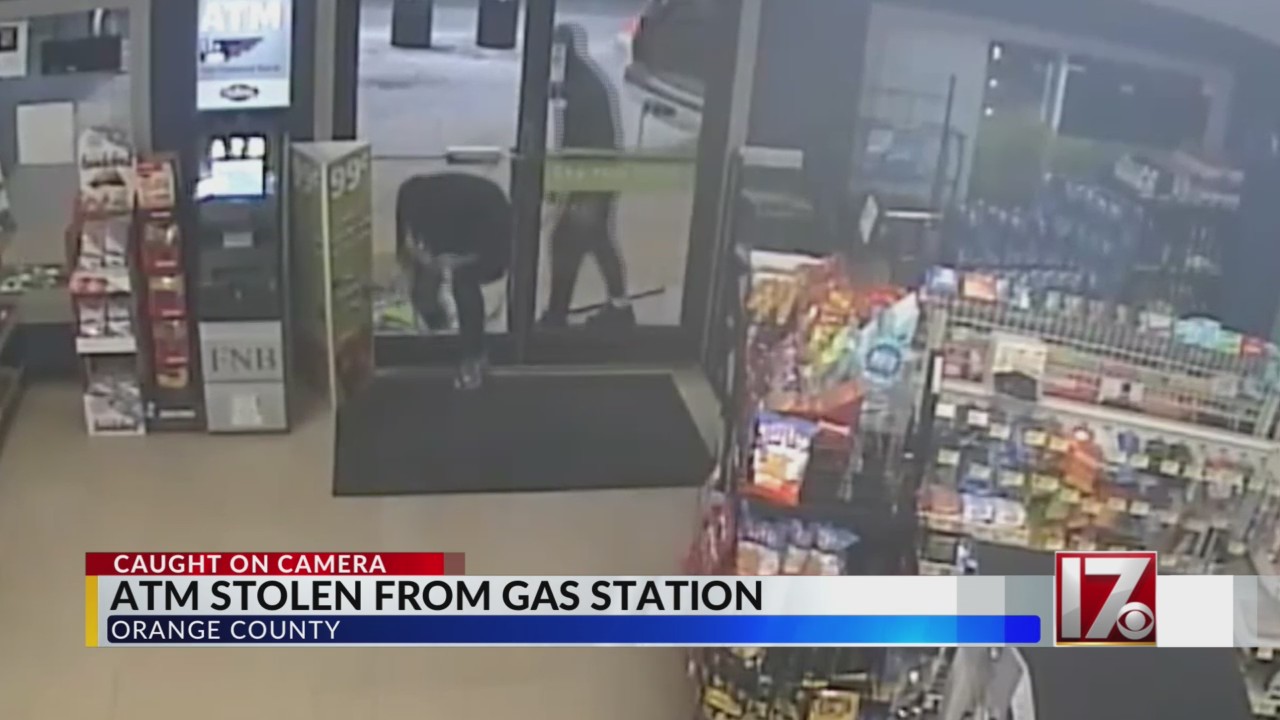 Thieves rip out ATM using SUV in Orange County – CBS17.com