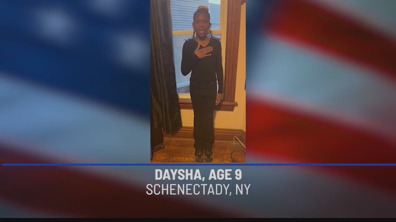 Daysha gives us our daily Pledge of Allegiance! – NEWS10 ABC