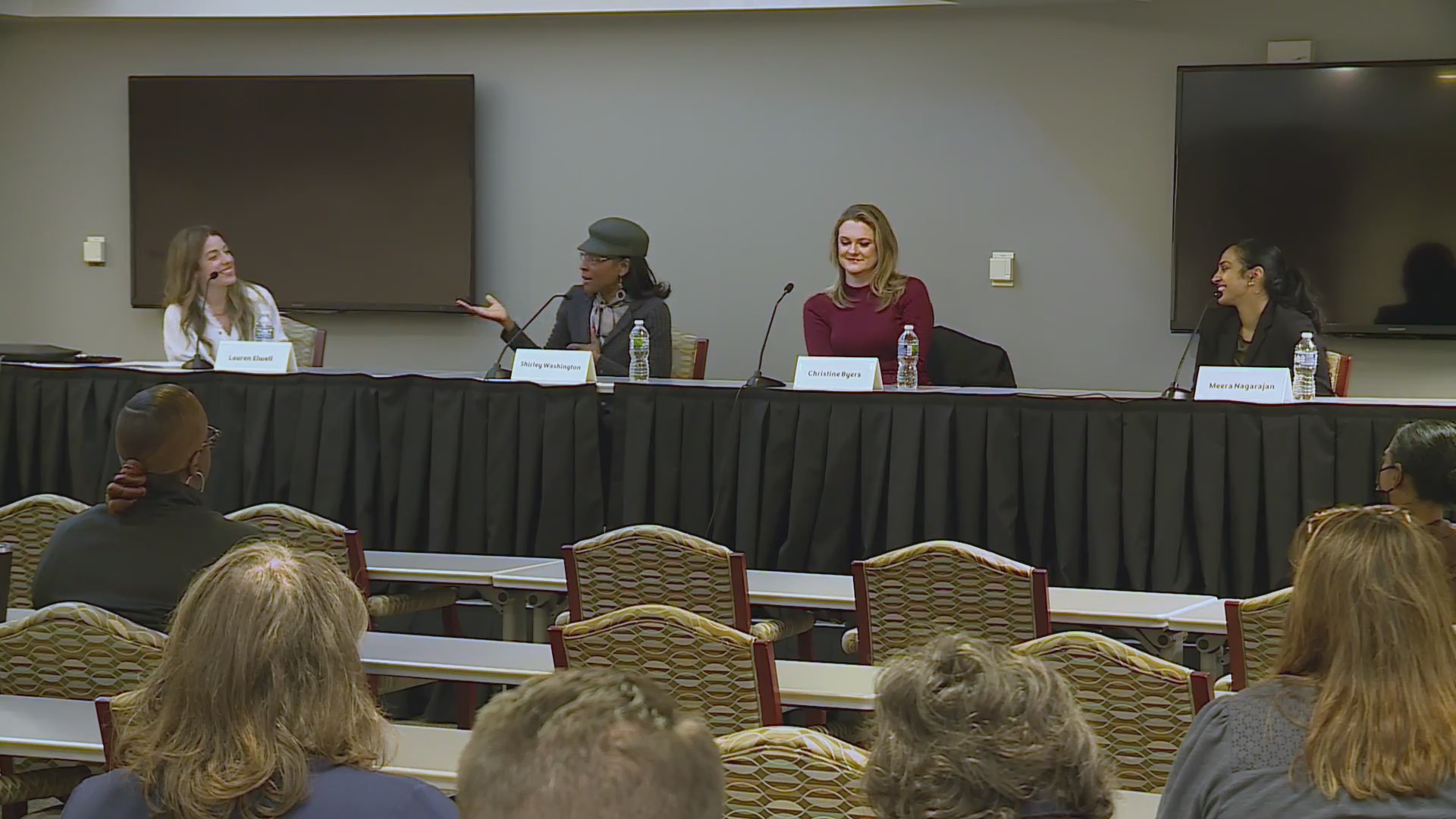 Fox 2’s Shirley Washington speaks on a panel honoring local women in ...