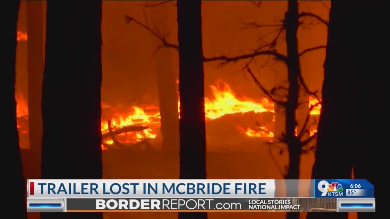 ‘I lost my mom’s ashes’ McBride fire claims more than homes – KTSM 9 News