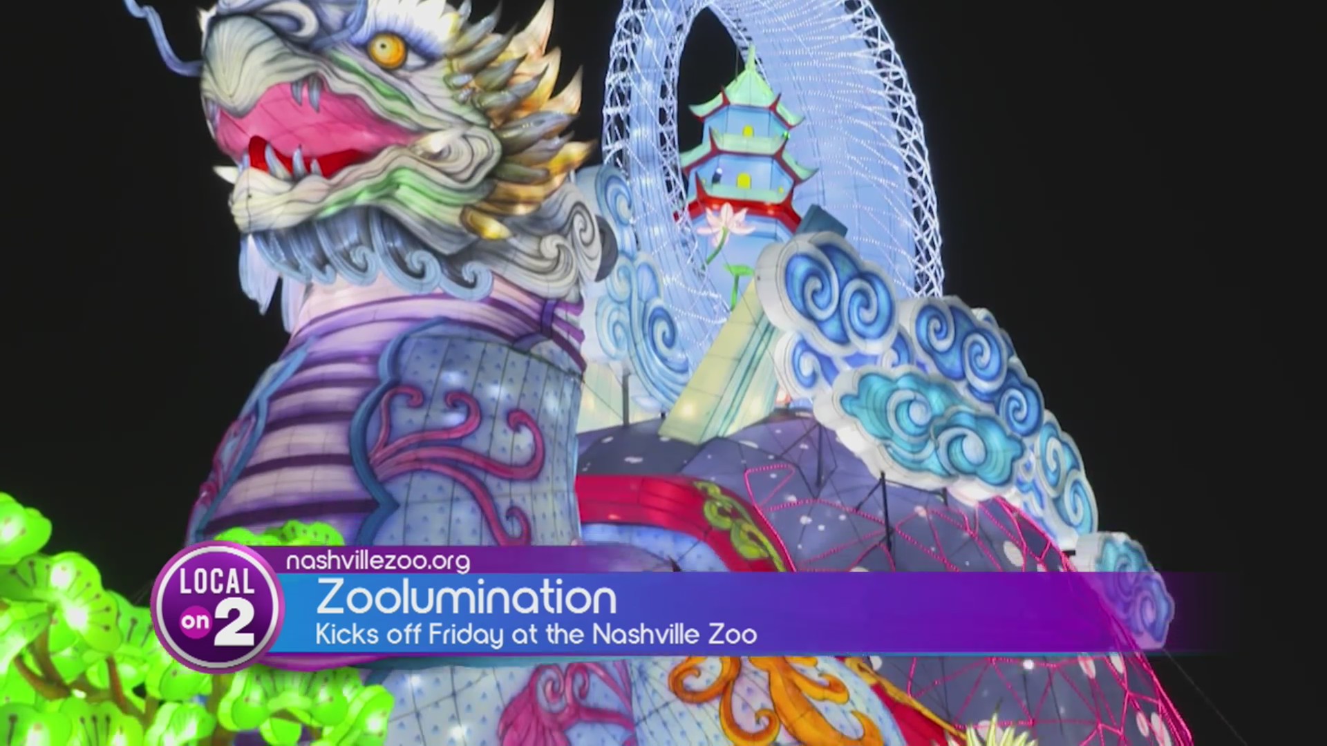 Zoolumination returns to the Nashville Zoo! – WKRN News 2