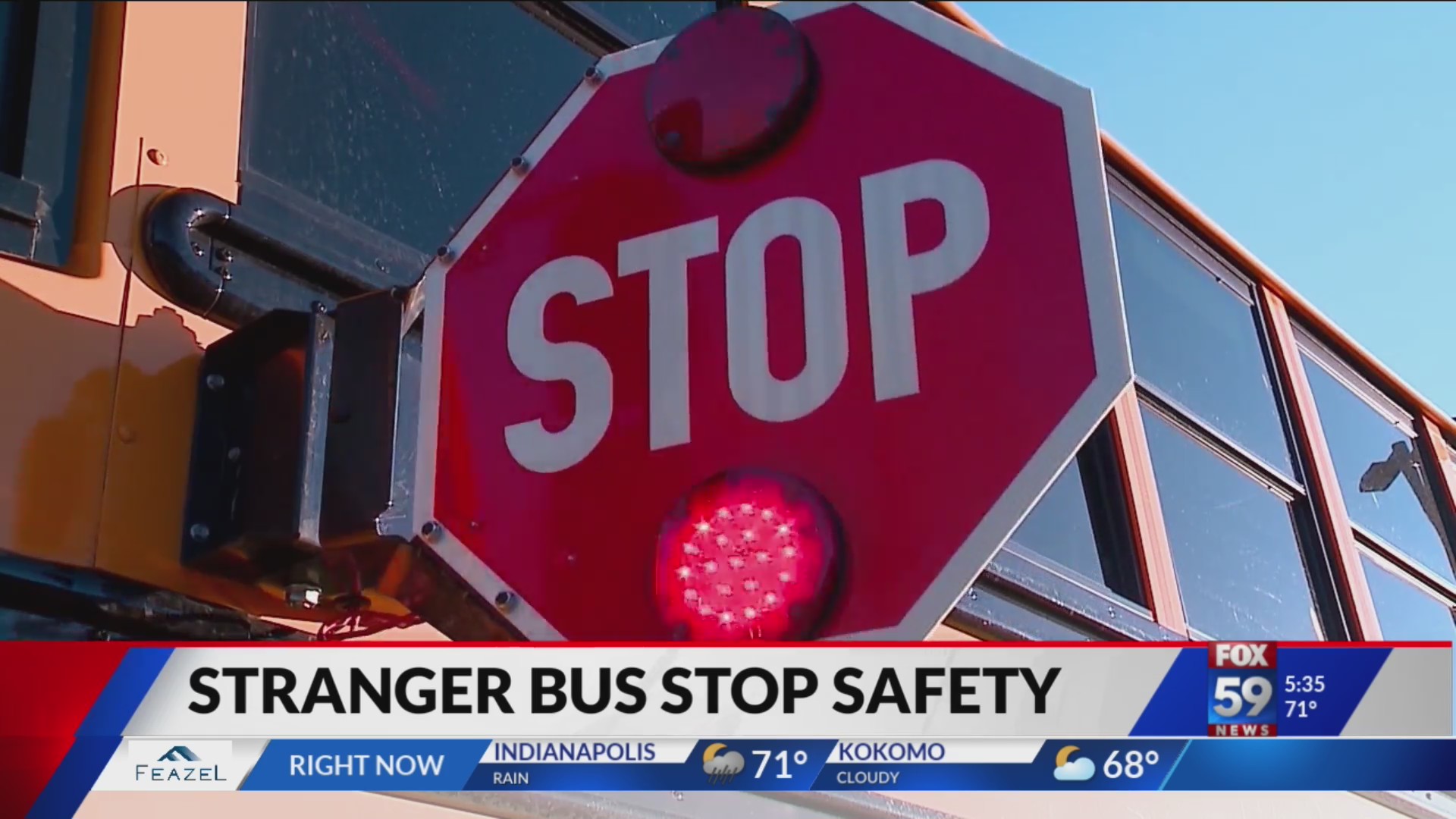 Safety for kids with strangers at bus stops – Fox 59