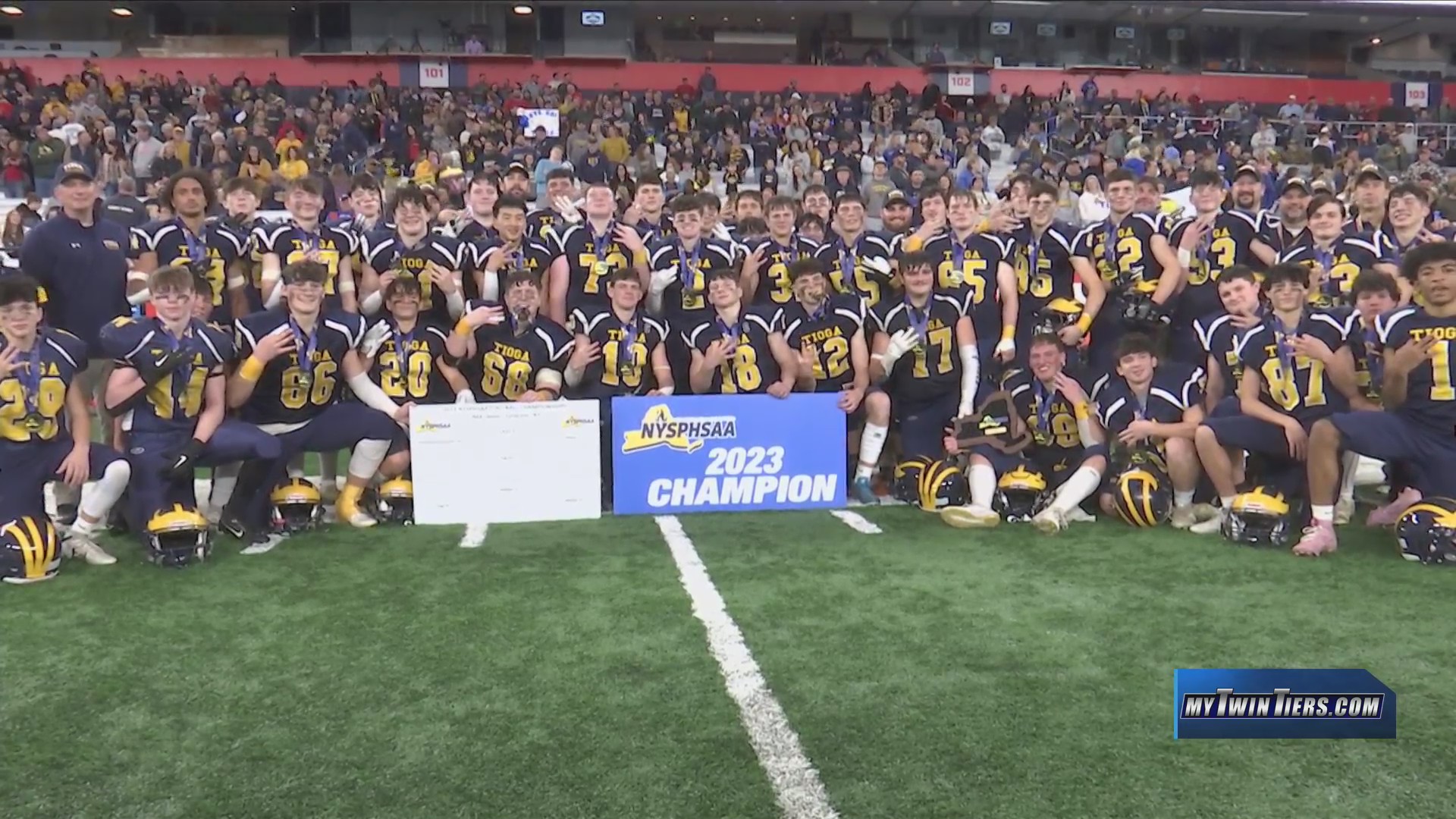 Tioga football rolls to three-peat in states – WETM – MyTwinTiers.com