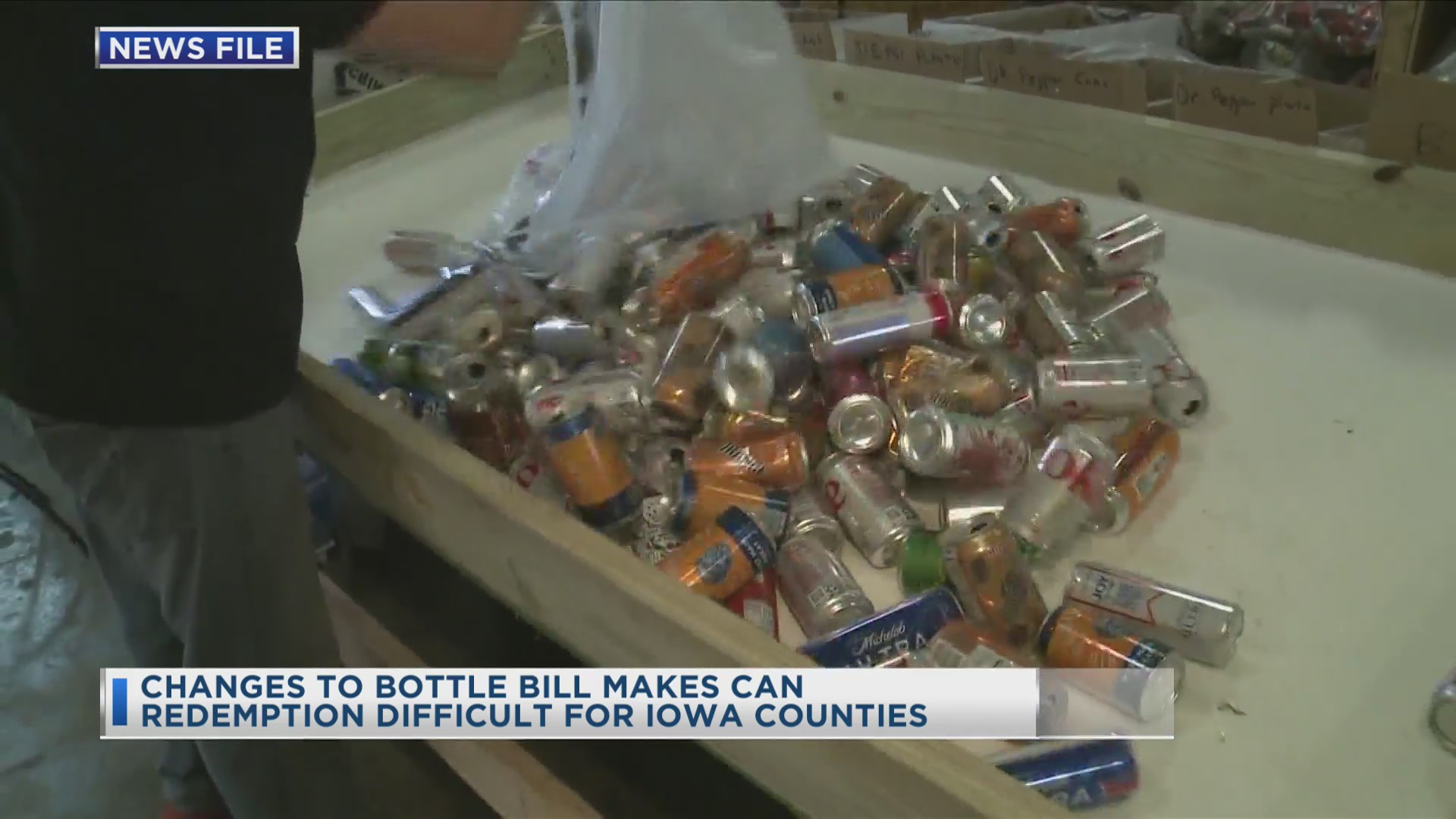 Changes To Bottle Bill Make Can Redemption Difficult For Iowa Counties ...