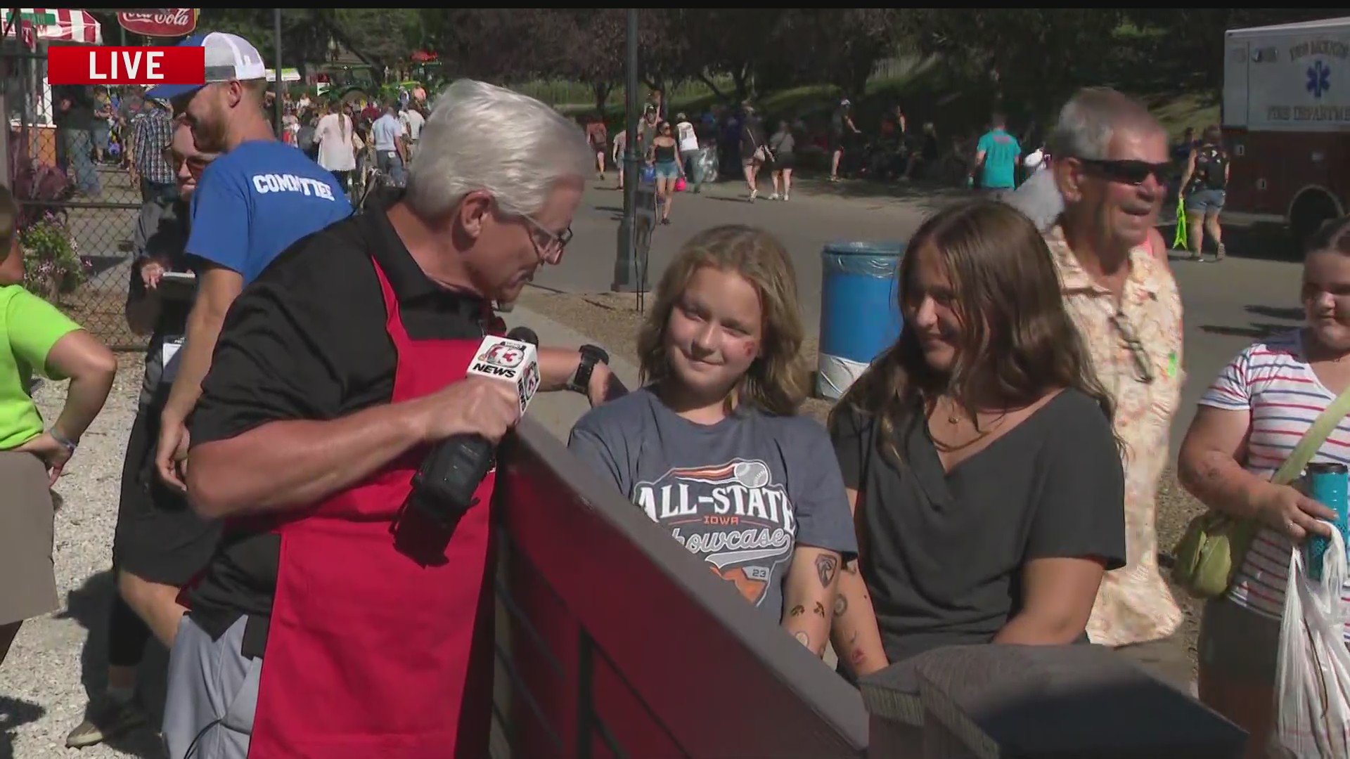 Ed live at the Iowa State Fair – who13.com