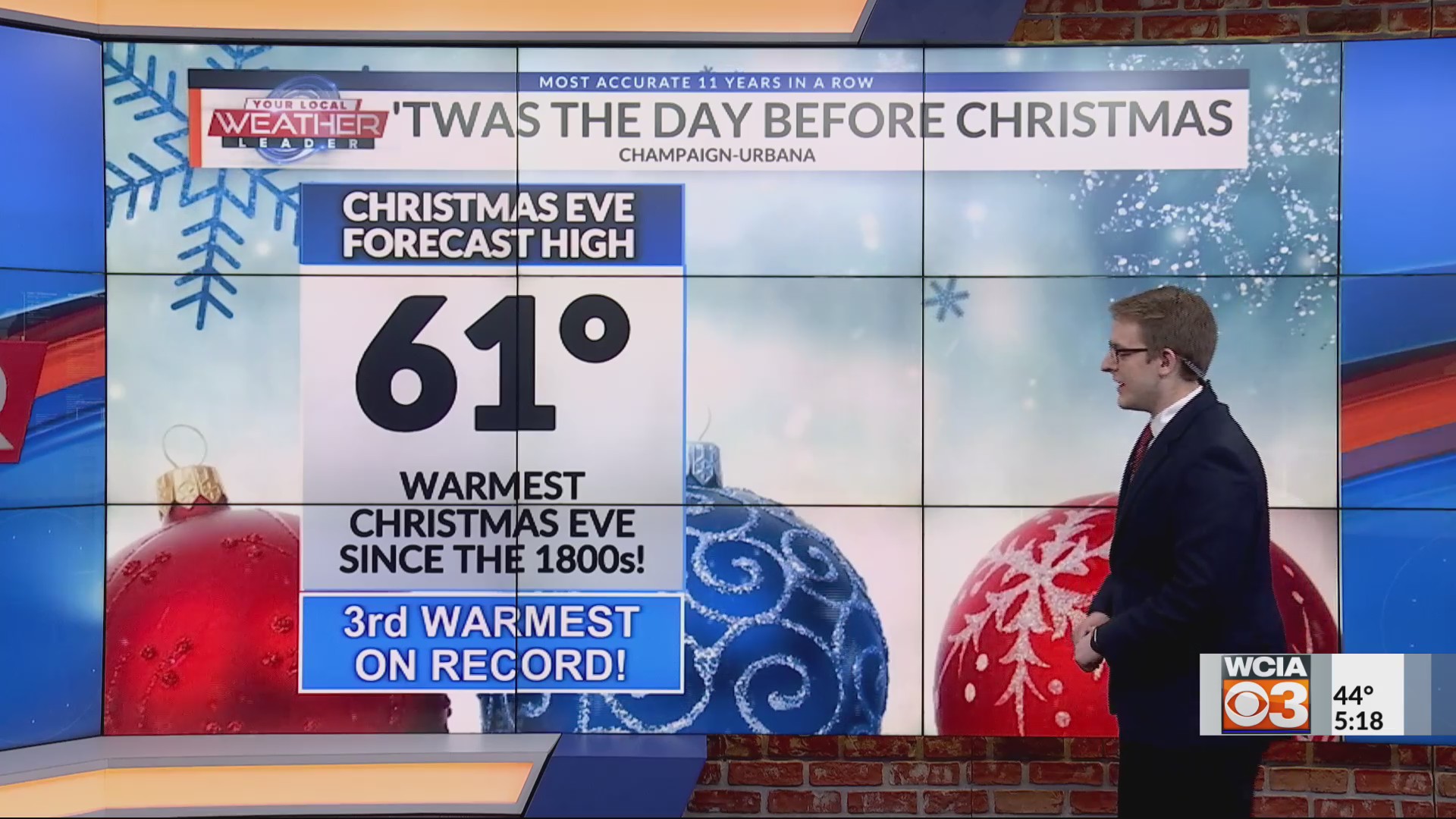 Weather Now: Drying up soon, but a rainy, warm Christmas is coming ...