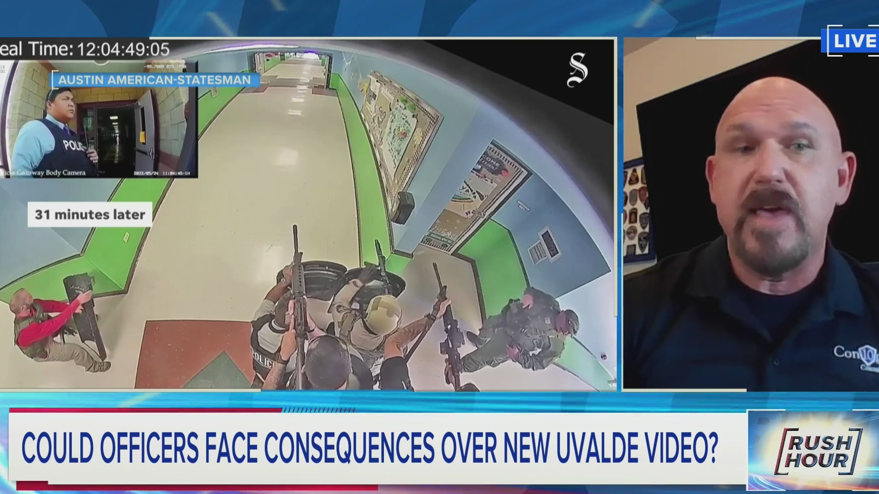 What officers did wrong inside Robb Elementary School | Rush Hour ...