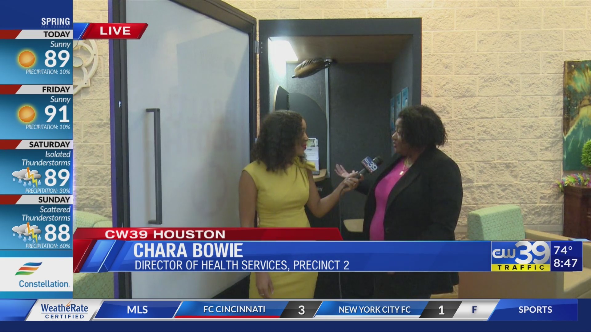 Precinct 2 introduces new Telehealth Booth – CW39 Houston