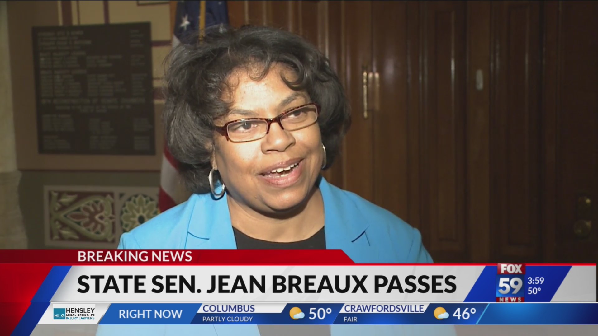 Indiana State Senator Jean Breaux Passes – Fox 59