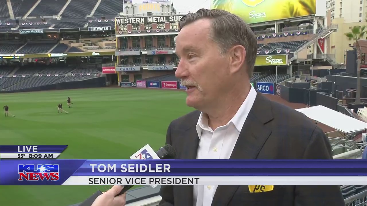 Tom Seidler talks Padres at Petco Park – FOX 5 San Diego & KUSI News
