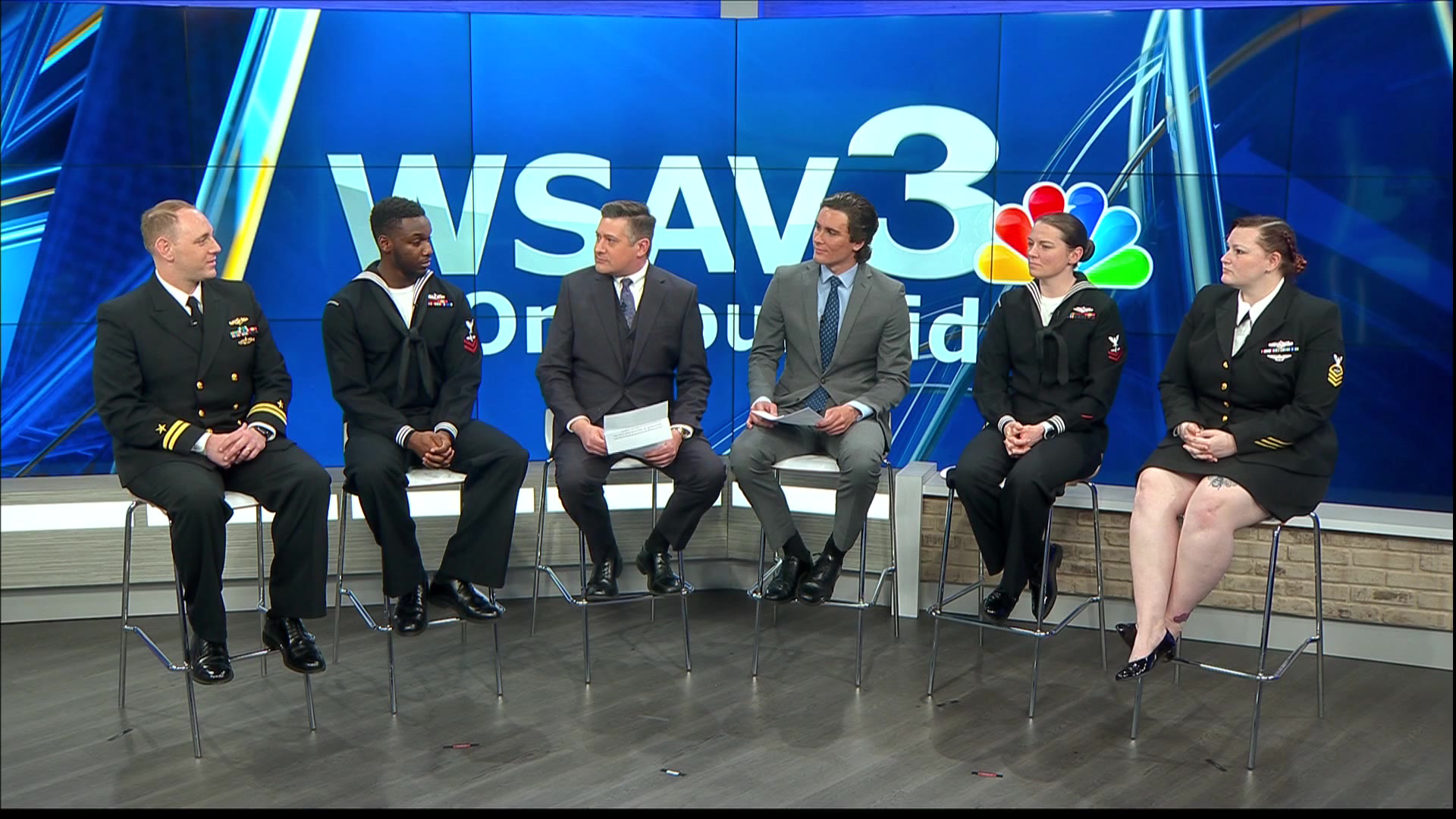 Weather personnel join Storm Team 3 during Navy Week – WSAV-TV
