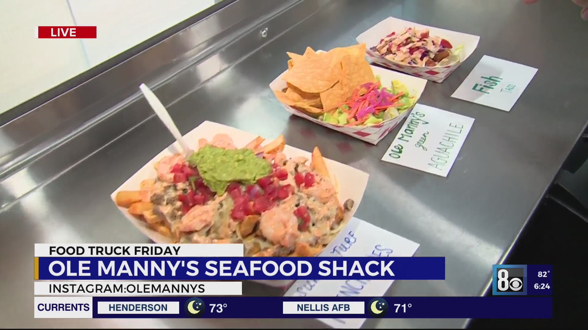 Food Truck Friday: Ole Manny’s Seafood Shack – KLAS