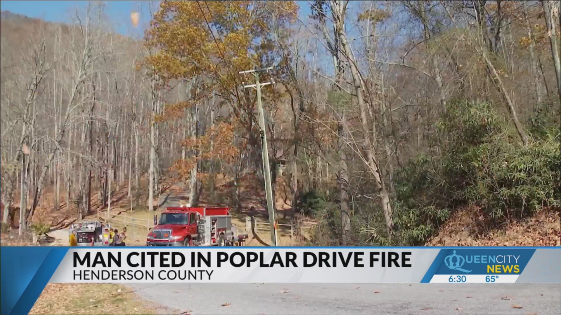 Florida man cited for starting Henderson County fire – Queen City News