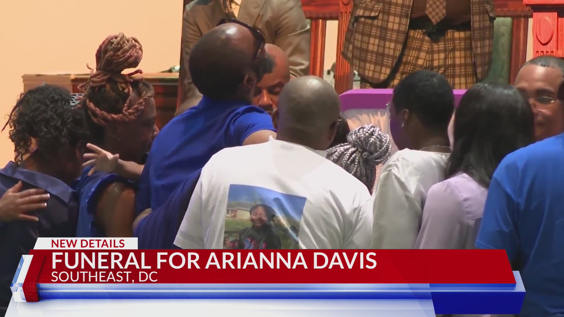Family, friends and community hold funeral services for Arianna Davis ...