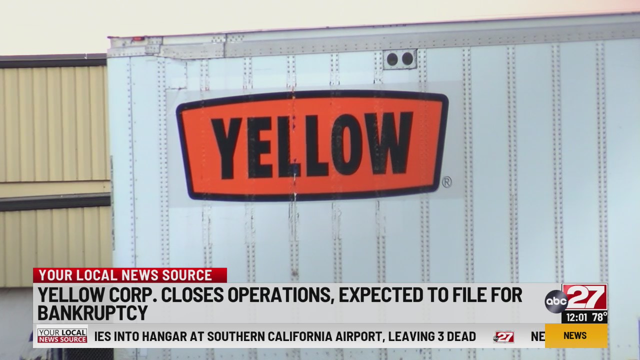 Yellow trucking shutdown, bankruptcy? Here’s what to know – ABC27