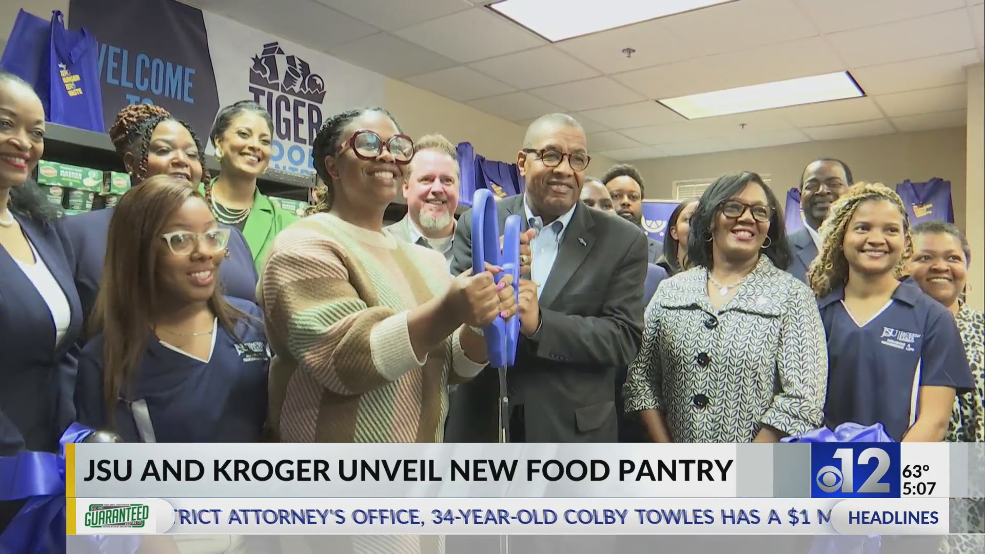 Kroger donates $40,000 to JSU food pantry – WJTV
