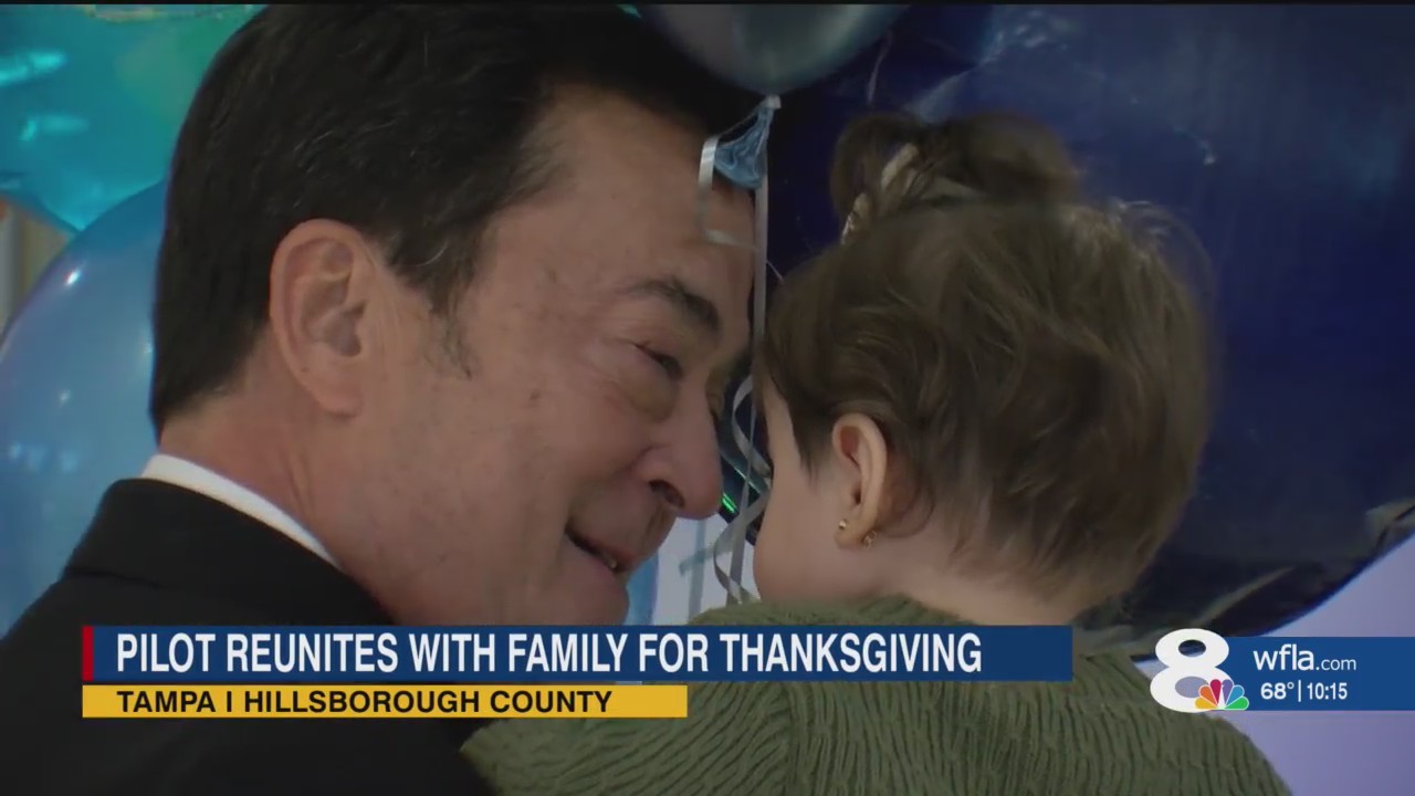 Longtime Delta pilot reunites with family at Tampa International ...