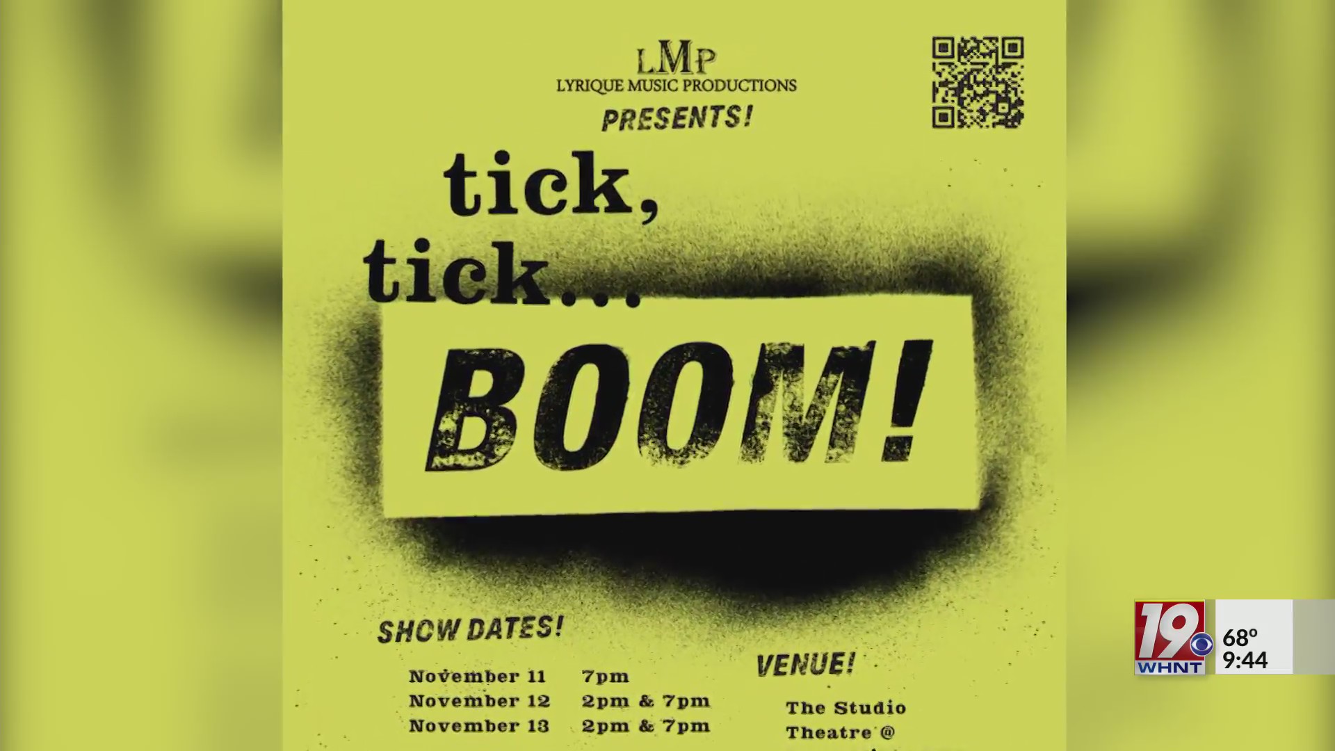 ‘Tick, tick…Boom!’ musical set for November – WHNT.com