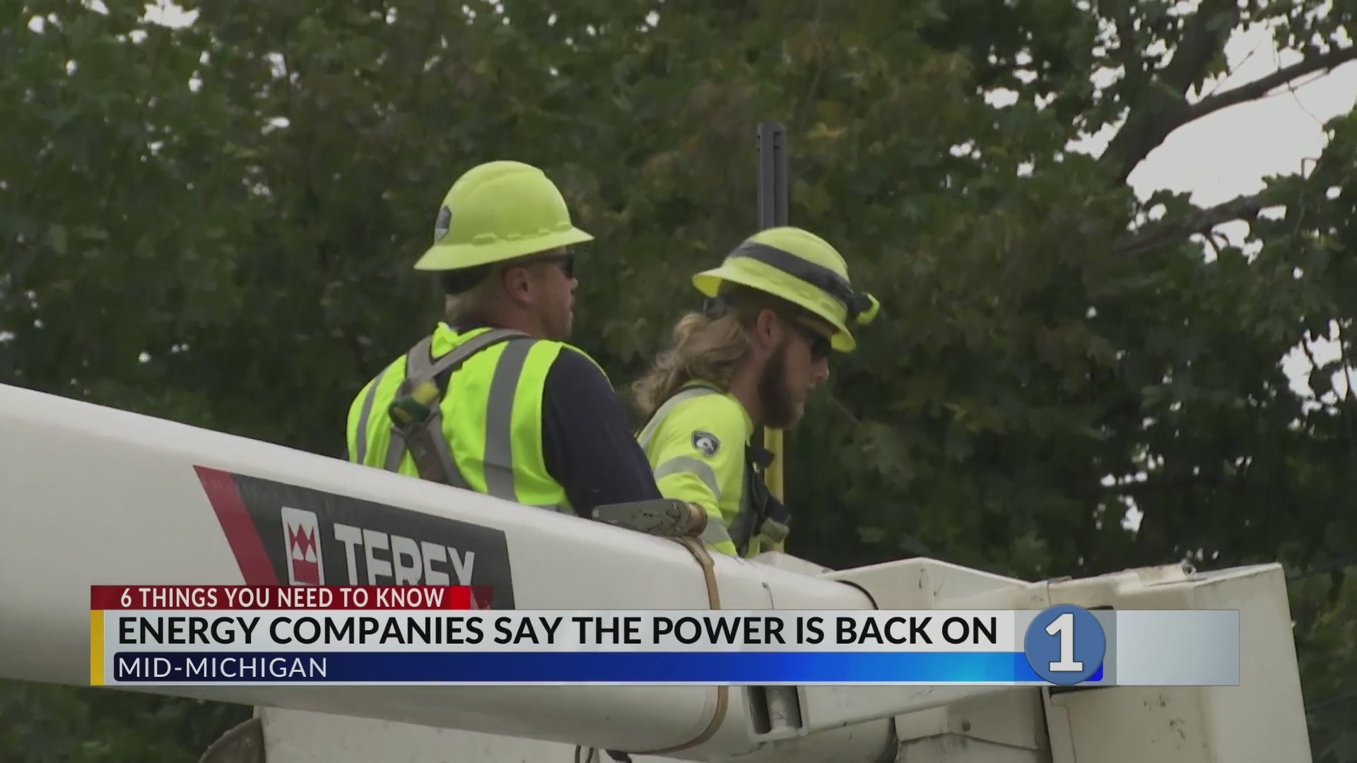 Energy companies say power is restored – WLNS 6 News
