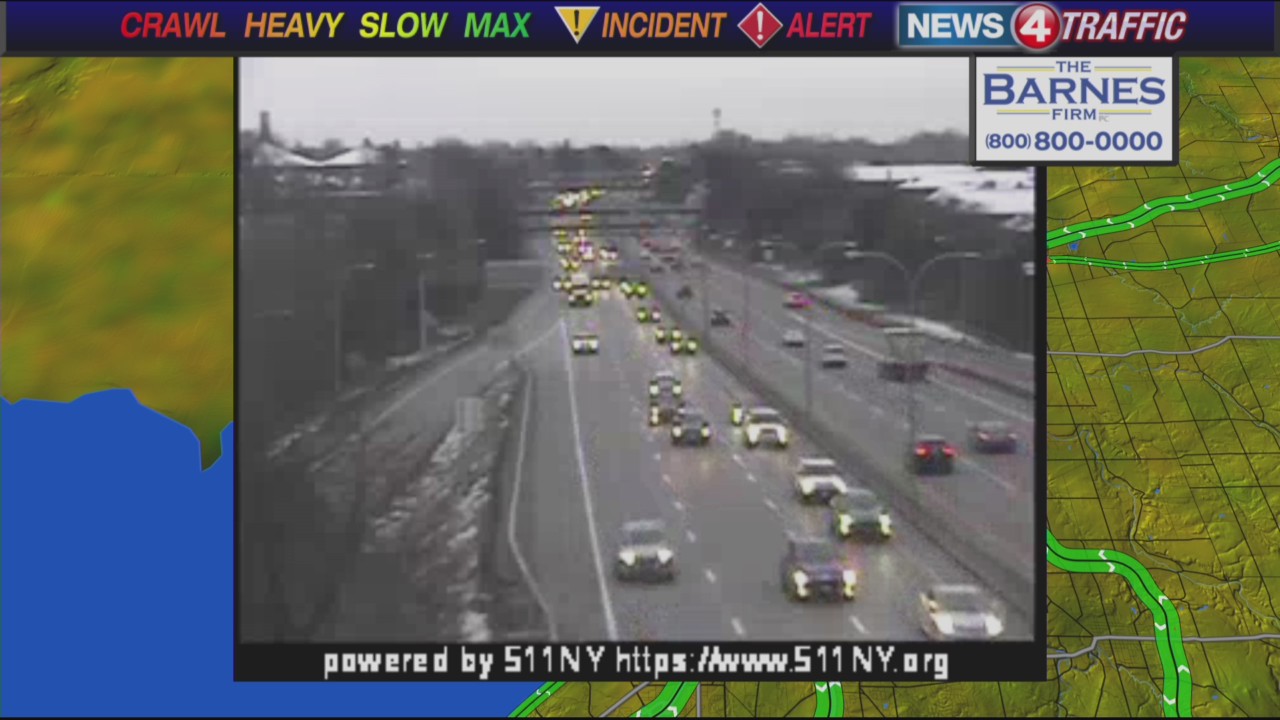 Travel ban issued for empty tractor trailers, tandem trucks on thruway ...
