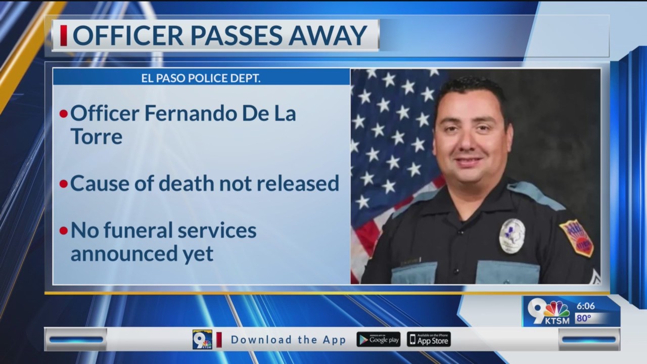 Memorial foundation announces El Paso Police officer’s passing – KTSM 9 News