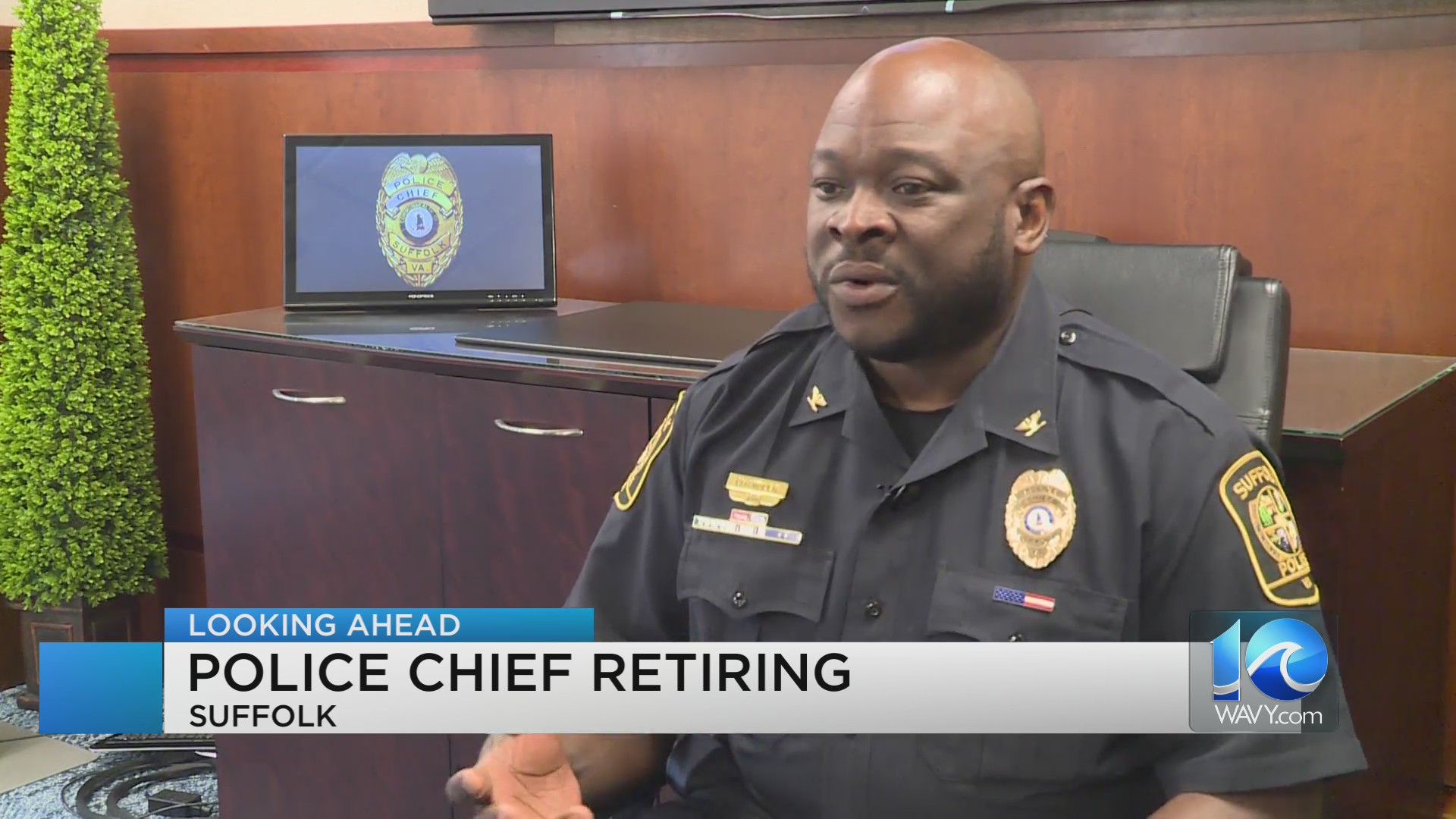 Suffolk police chief’s last day is Monday – WAVY.com