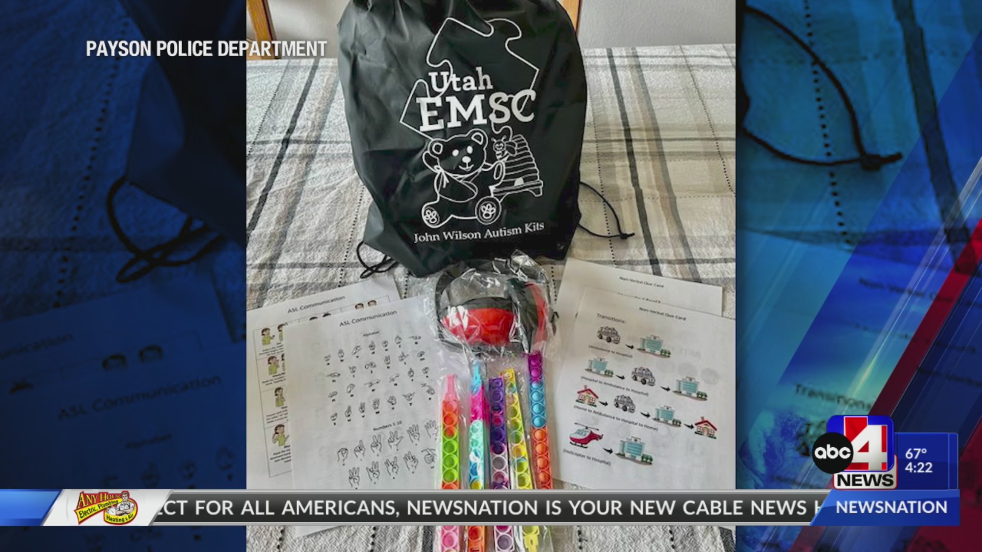 Payson Police Dept. receives autism kits filled with tools to help ...