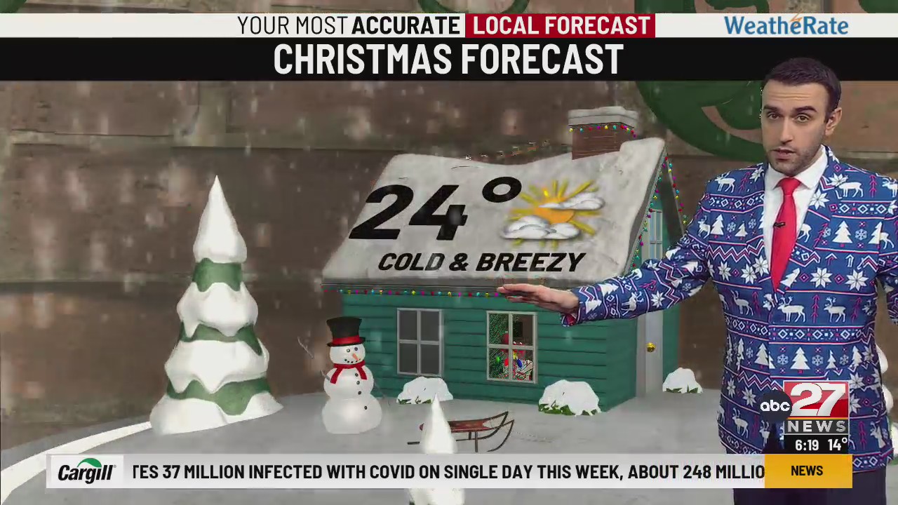 Adis Juklo’s Christmas Eve Forecast – ABC27