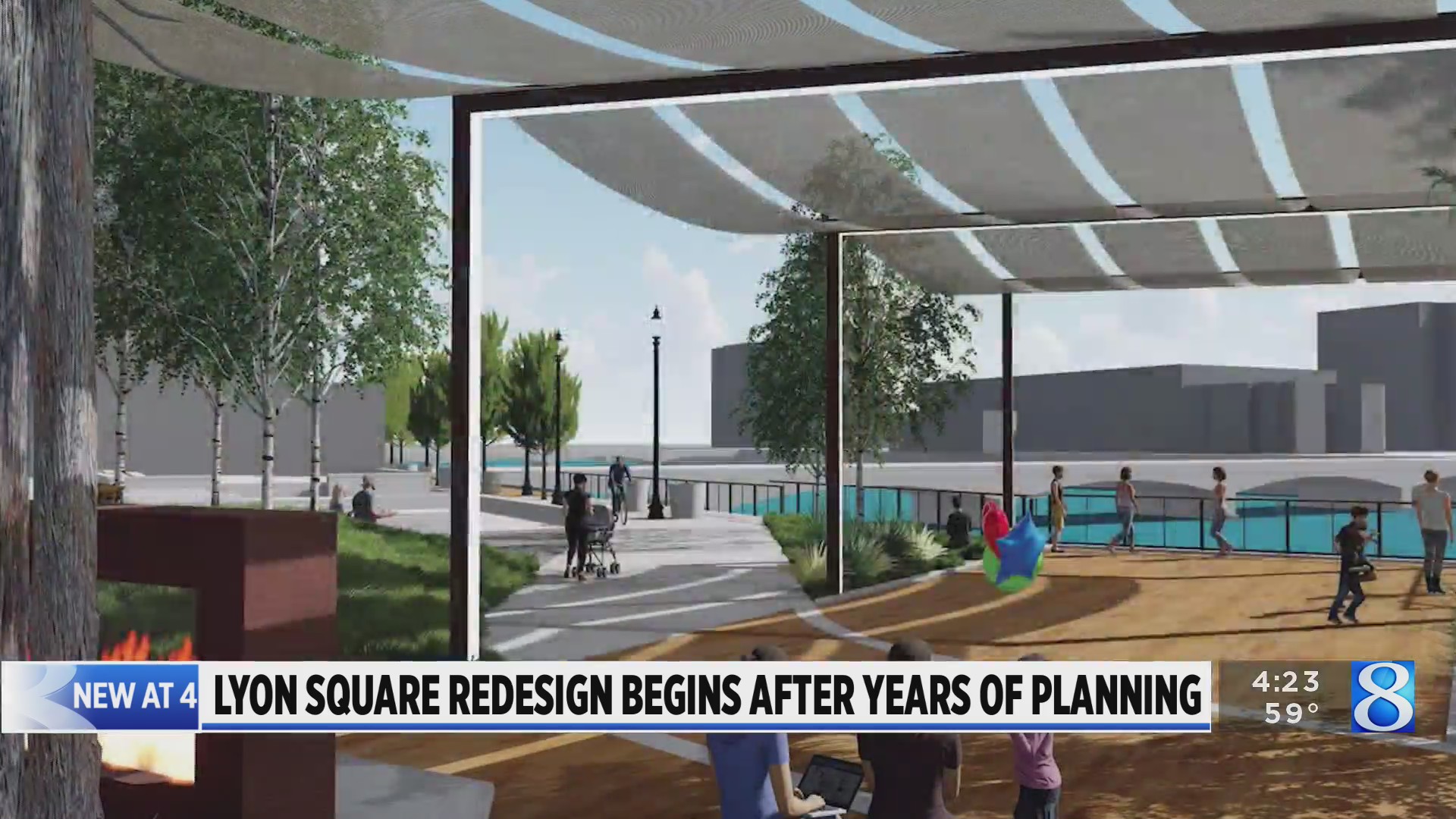Lyon Square redesign kicks off after years of planning – WOODTV.com