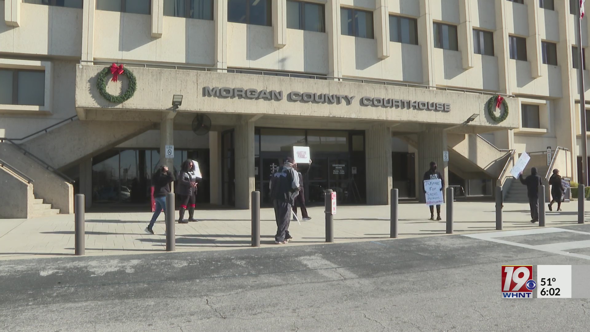 Perkins Supporters Protest at Morgan County Courthouse After ALEA ...