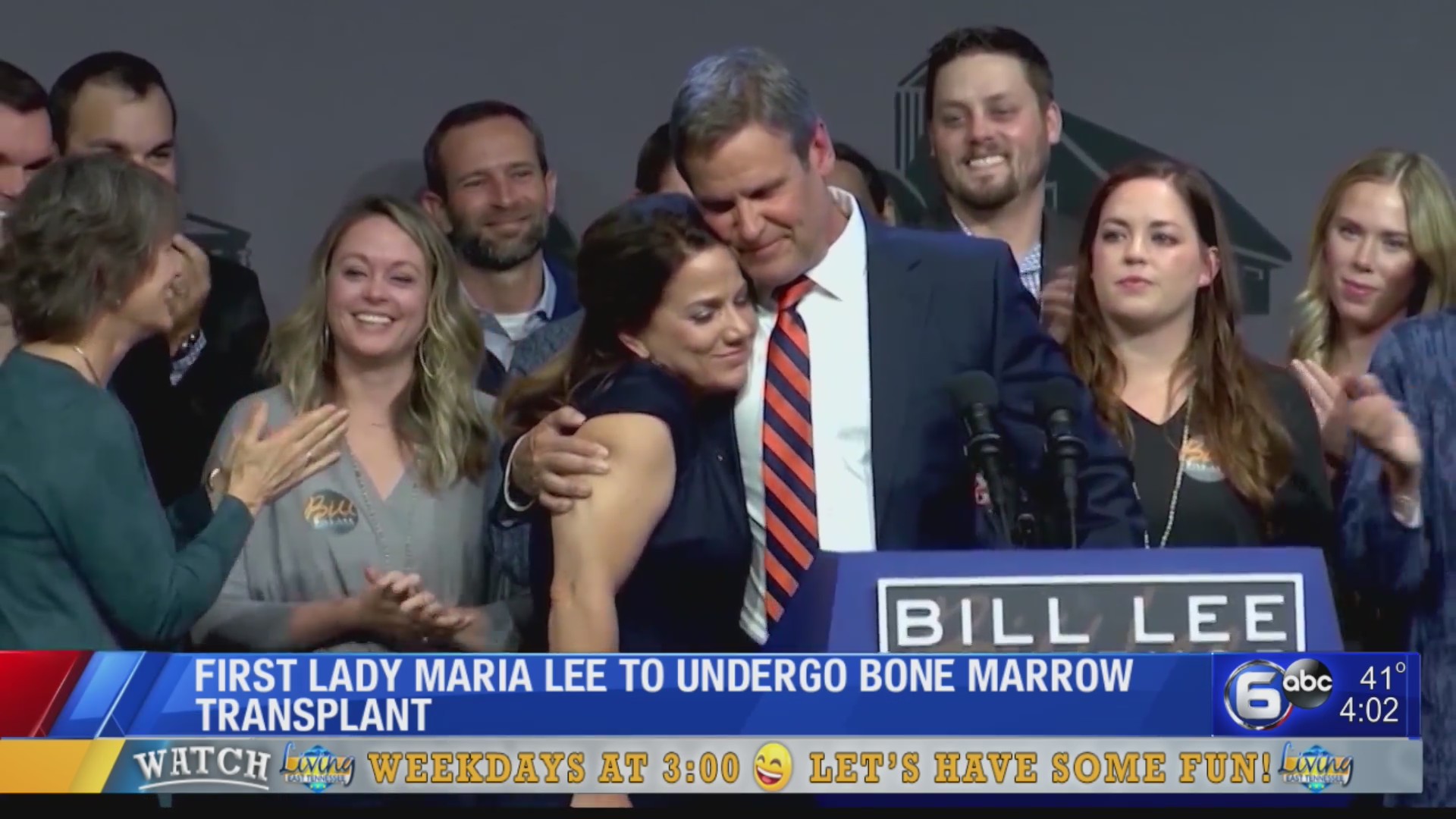 First Lady Maria Lee to undergo bone marrow transplant – WATE 6 On Your ...