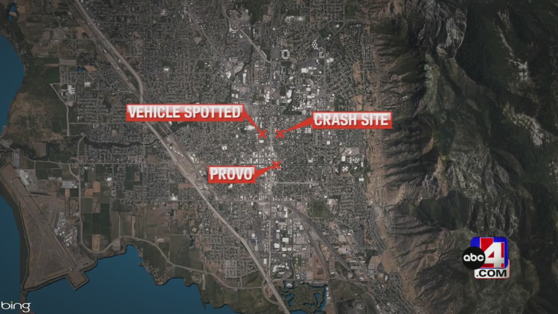 Provo police looking for 2 who ran from them after crash – ABC4 Utah