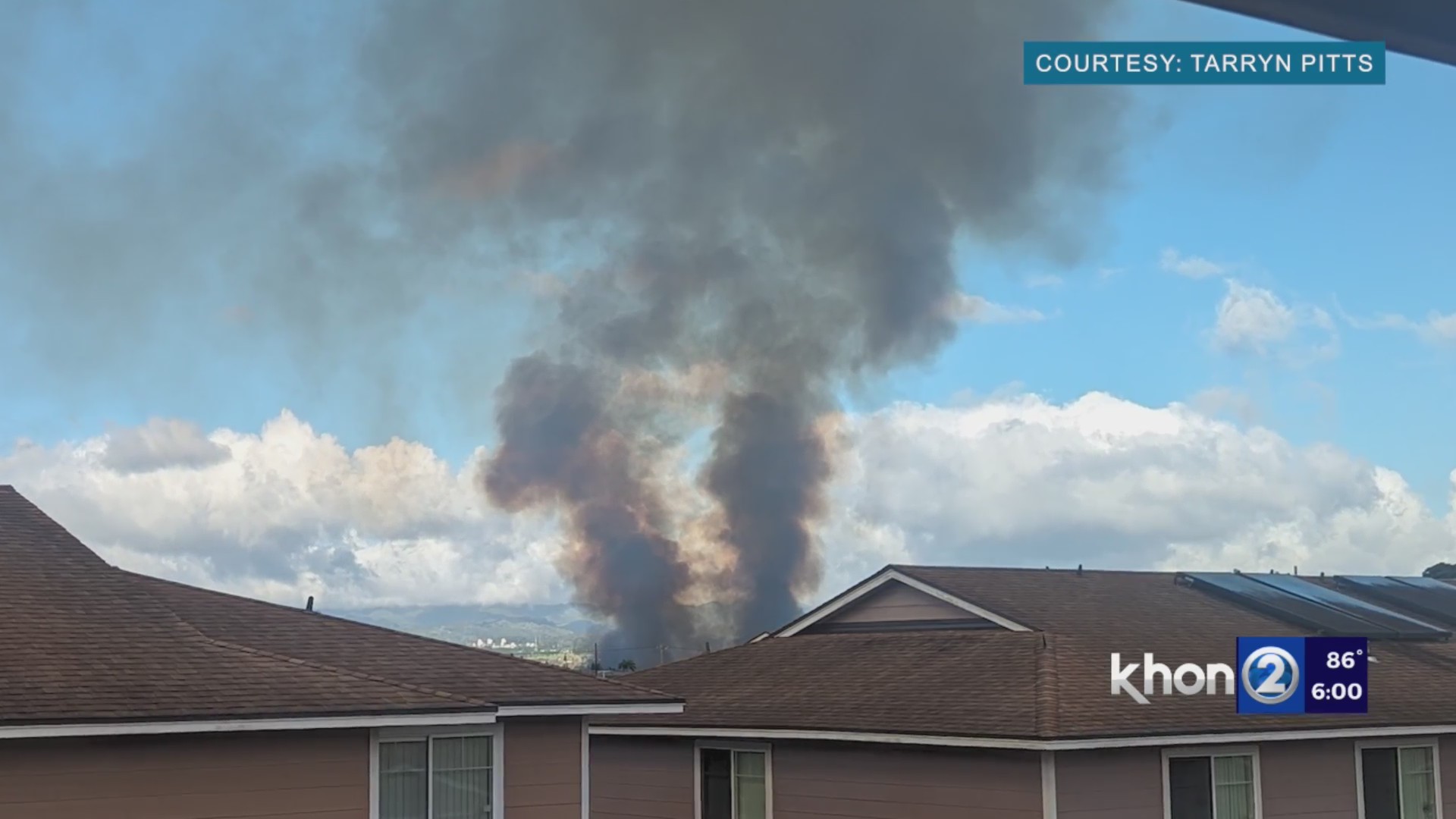 HFD battling 2-alarm brush fire in Wahiawa – KHON2