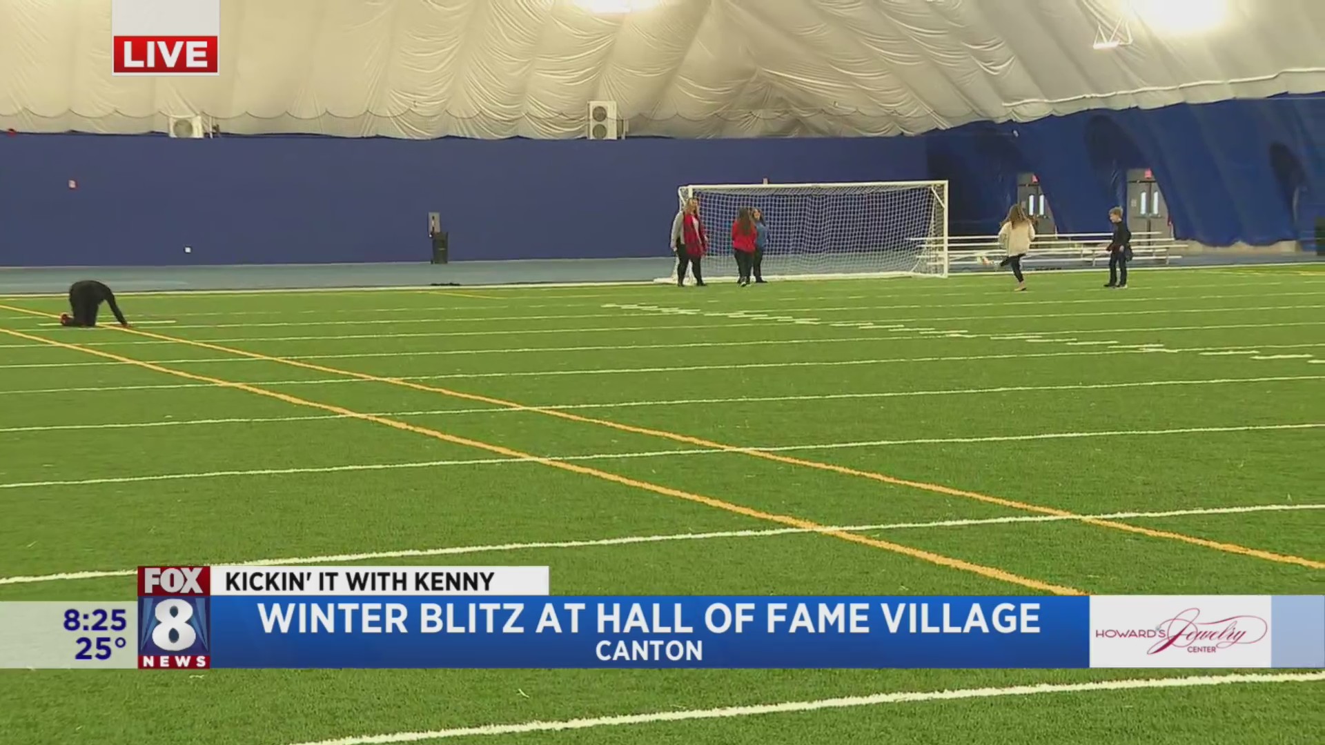 Kenny’s under the ‘dome’ at Canton Hall of Fame Village – Fox 8 ...