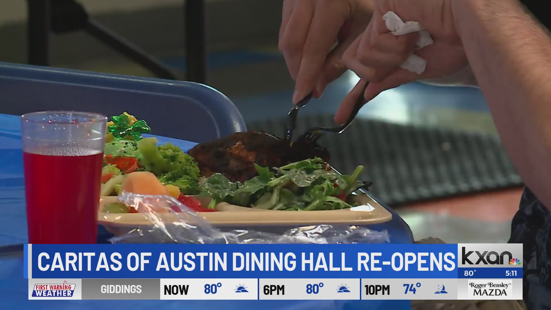 Caritas of Austin reopens its community kitchen – KXAN Austin