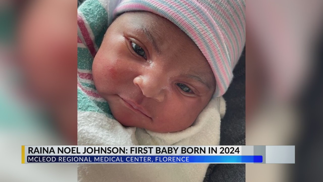 Florence hospital celebrates first baby born in 2024 – WBTW