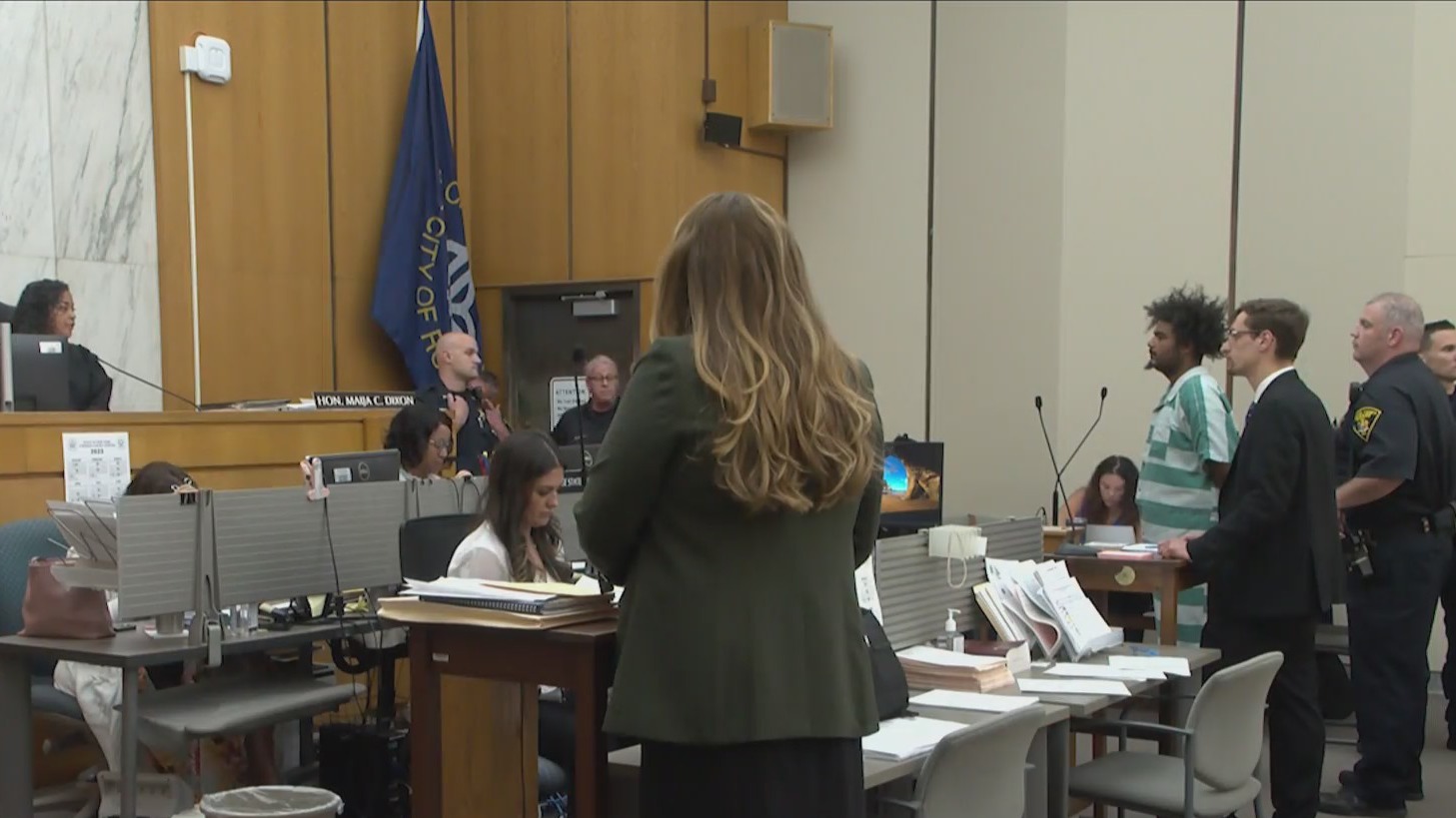 Man arrested for second-degree murder after high-rise shooting ...