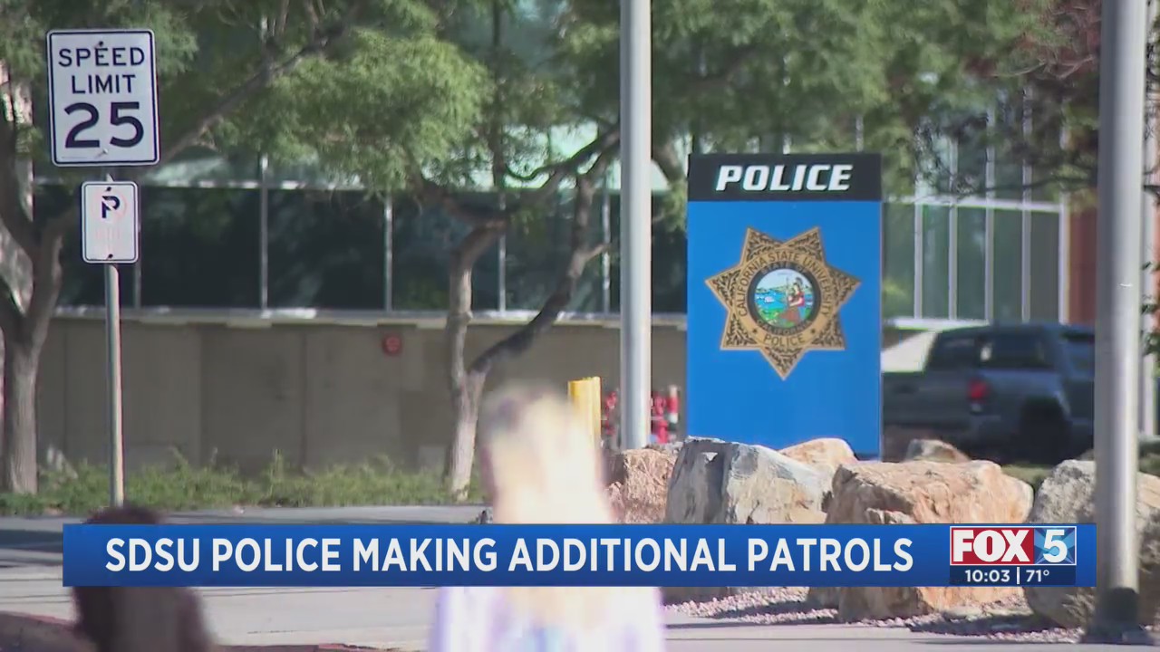 SDSU Police Making Additional Patrols – FOX 5 San Diego & KUSI News