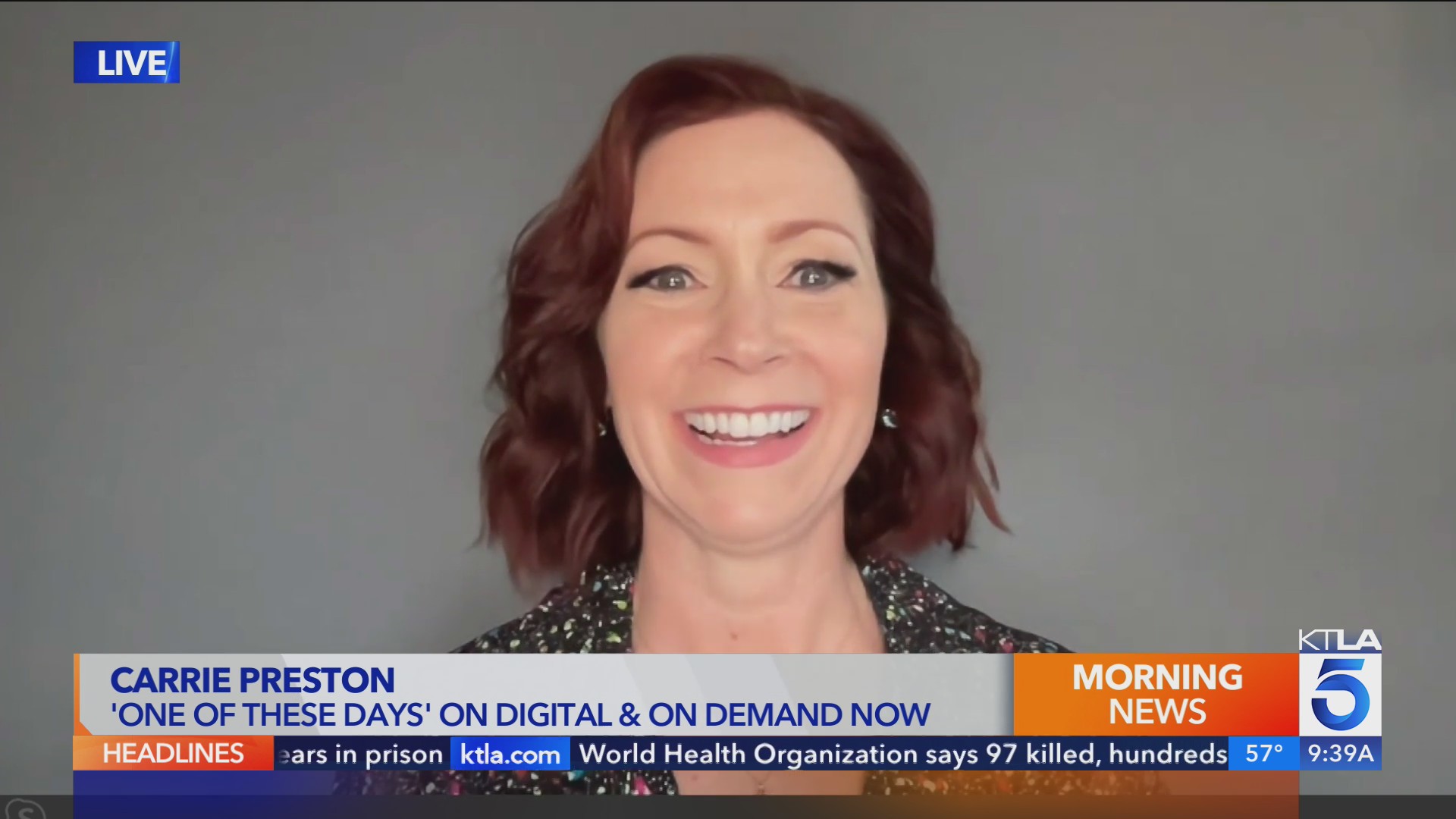 Carrie Preston stars in new movie ‘One Of These Days’ – KTLA