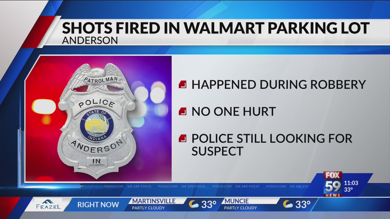 Armed robbery at Anderson Walmart results in shots fired – Fox 59
