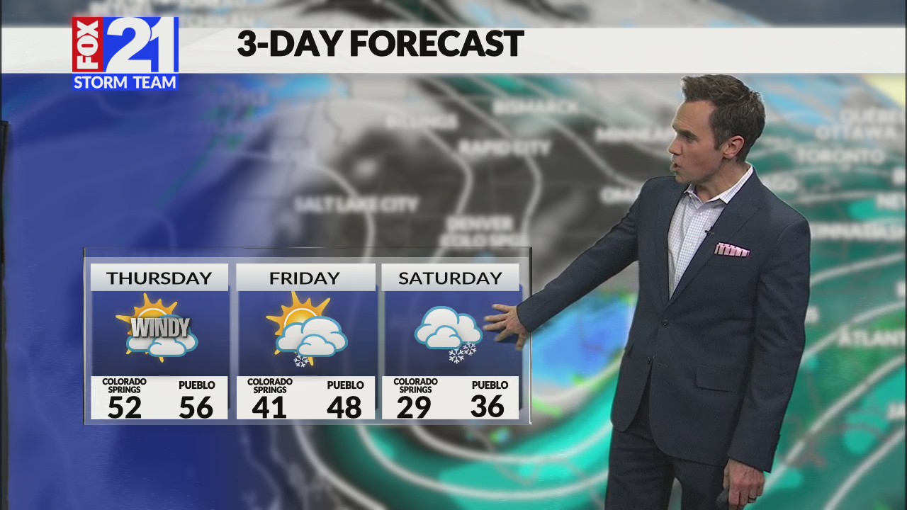 Storm Team Forecast – Thursday, February 8, 2024 – FOX21 News Colorado