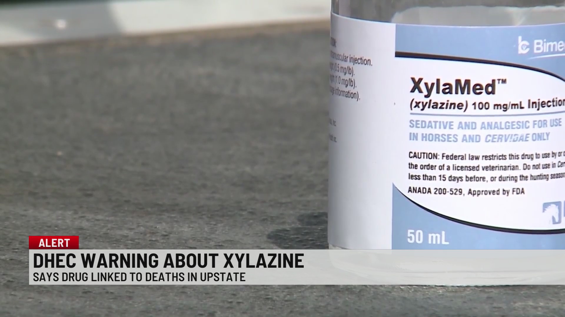 Upstate coroner warns of dangers of xylazine – WSPA 7NEWS