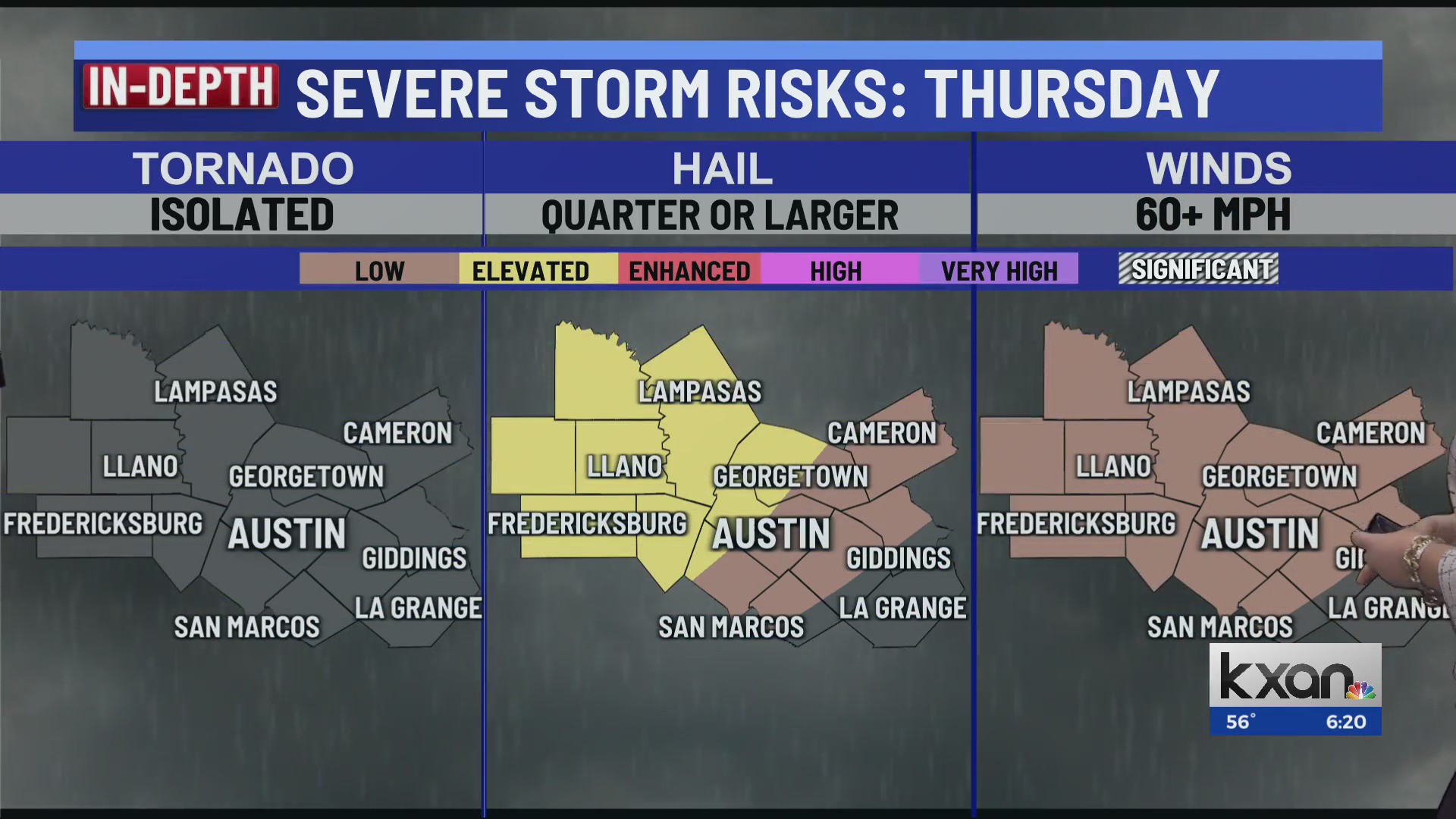 First Warning Weather with Kristen Currie – KXAN Austin