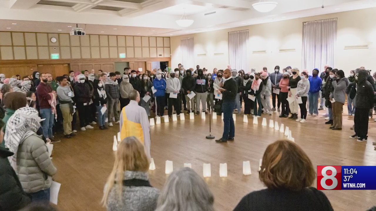 Trinity College held vigil for Israel-Hamas conflict after Palestinian ...