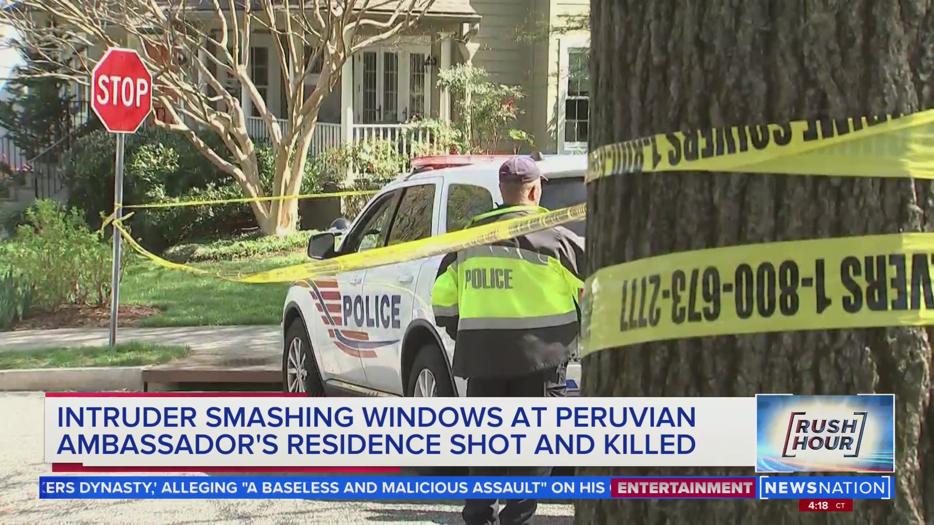 Intruder at Peruvian Ambassador’s home killed | Rush Hour – NewsNation
