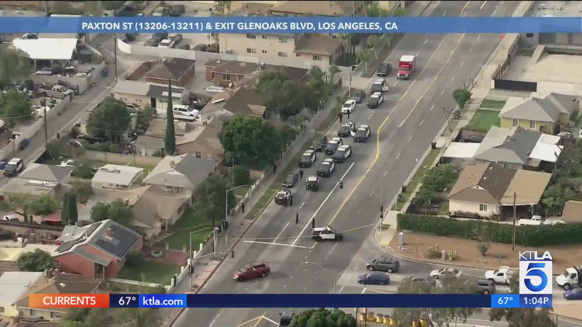 LAPD officer shot in the hand during restraining order call – KTLA